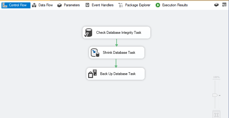 Check Database Integrity Task وShrink Database Task - آموزش هوش تجاری